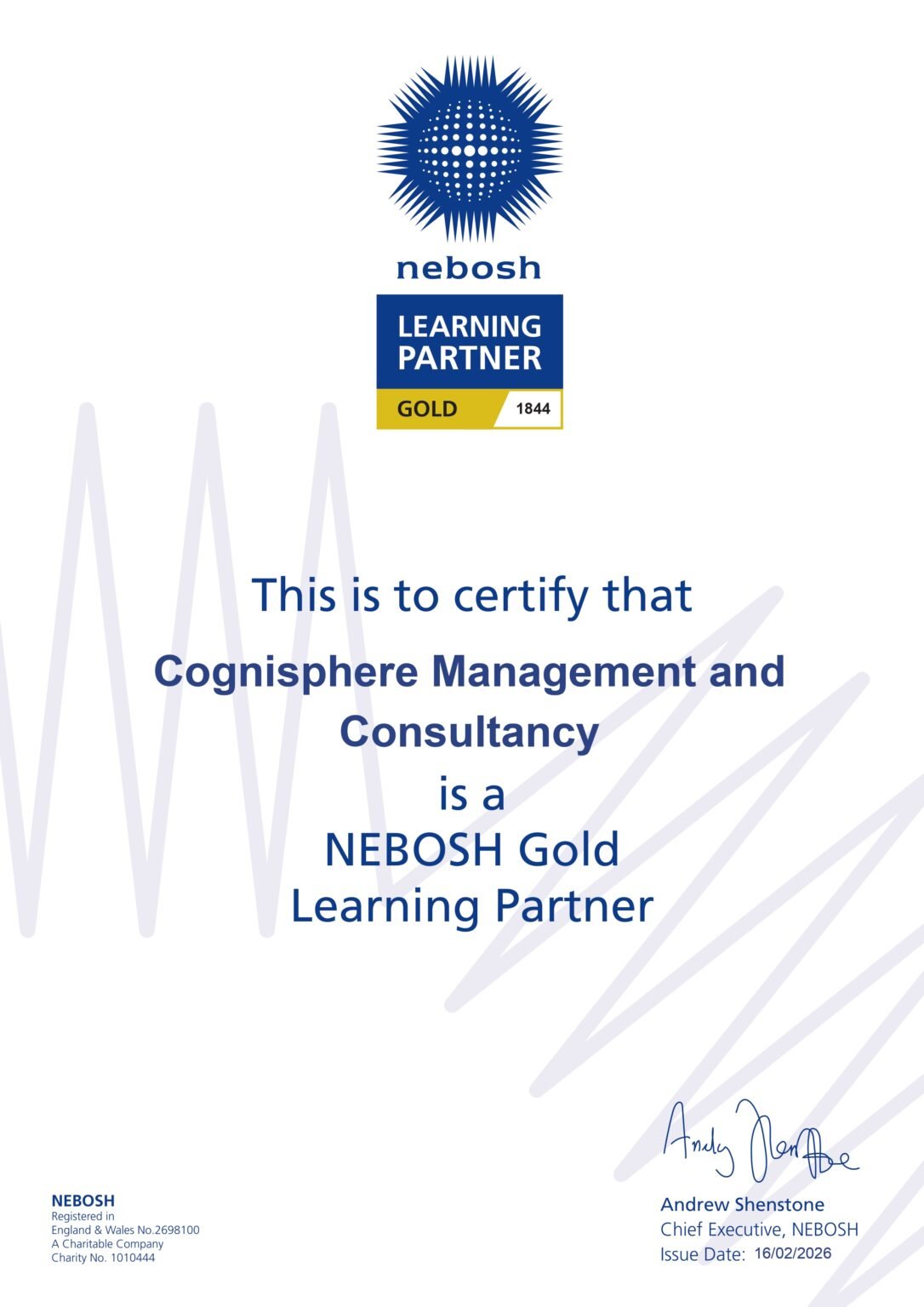 Cognisphere – Excellence in Safety Training and Certification